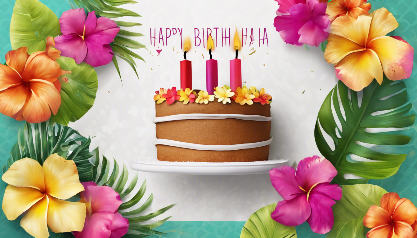 Celebrate with Aloha: Unique Hawaiian Happy Birthday Wishes to Make ...